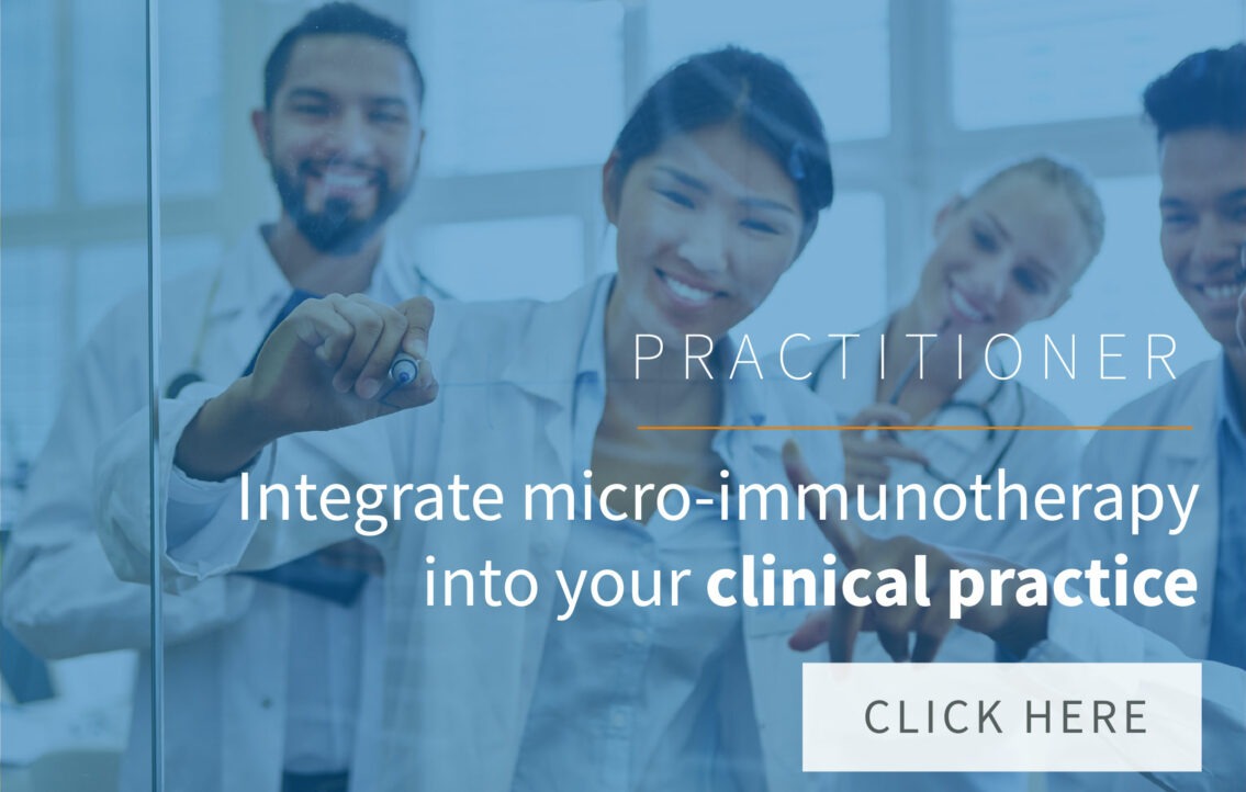 Low-dose immunotherapy – Micro-immunotherapy